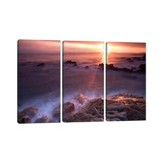 iCanvas "Rocas En Amanecer" by Moises Levy 3-Piece Canvas Wall Art Set - Bed Bath & Beyond ...